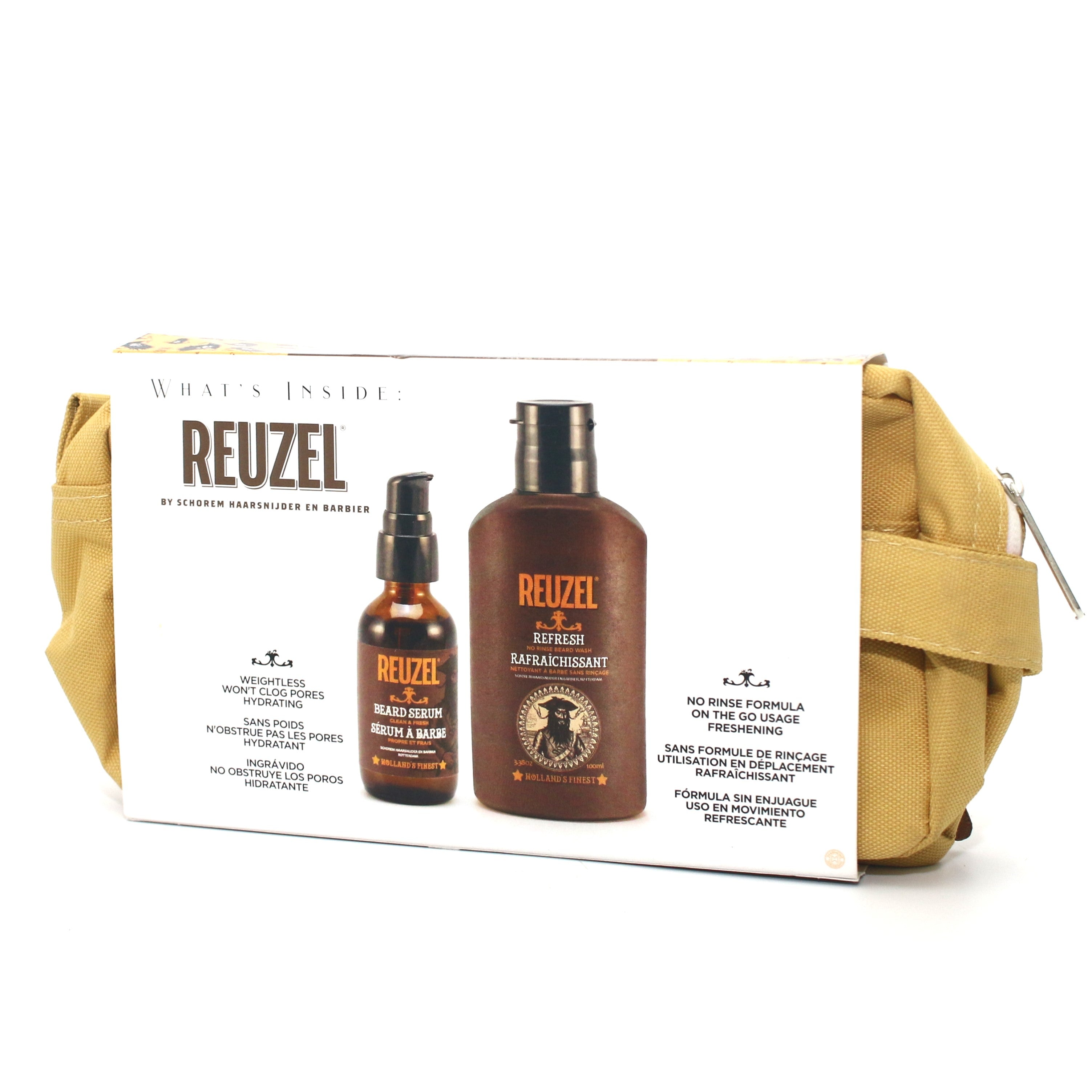 Reuzel Refresh & Serum Travel Kit – Overstock Beauty Supply
