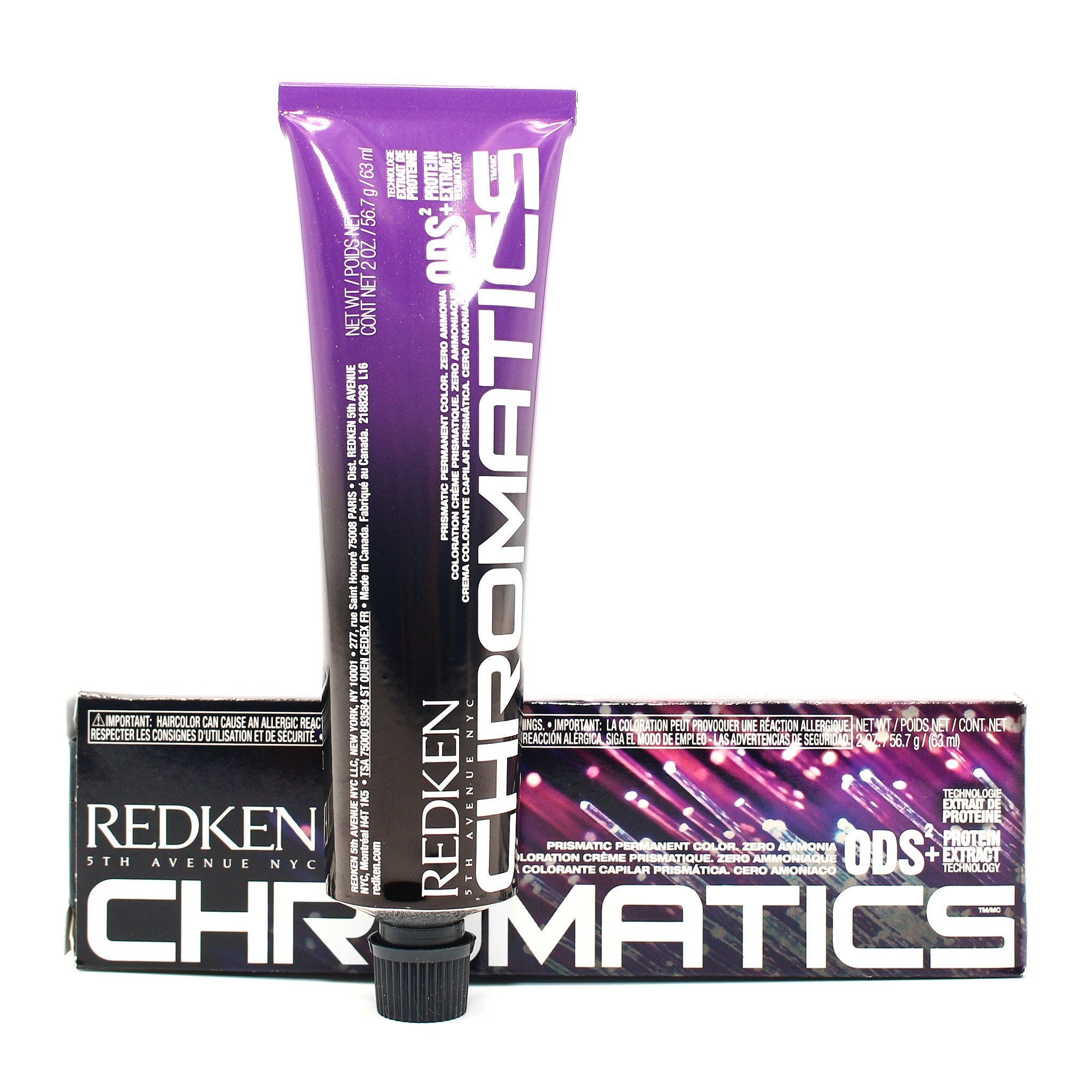 REDKEN Chromatics Prismatic Permanent Color Zero Ammonia Coloration Cr ...