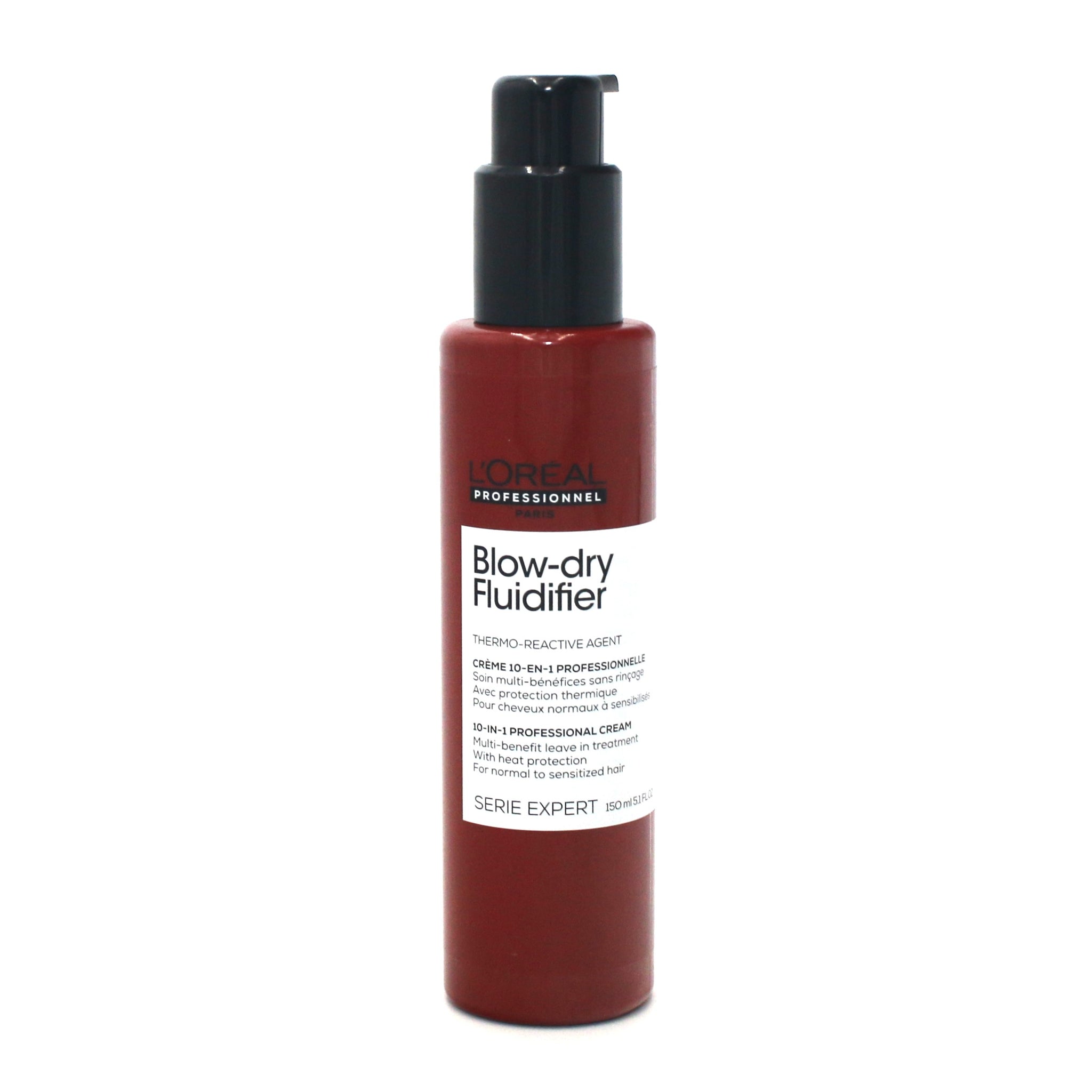 Loreal Blow Dry Fluidifier 10 In 1 Professional Cream 5.1 oz ...