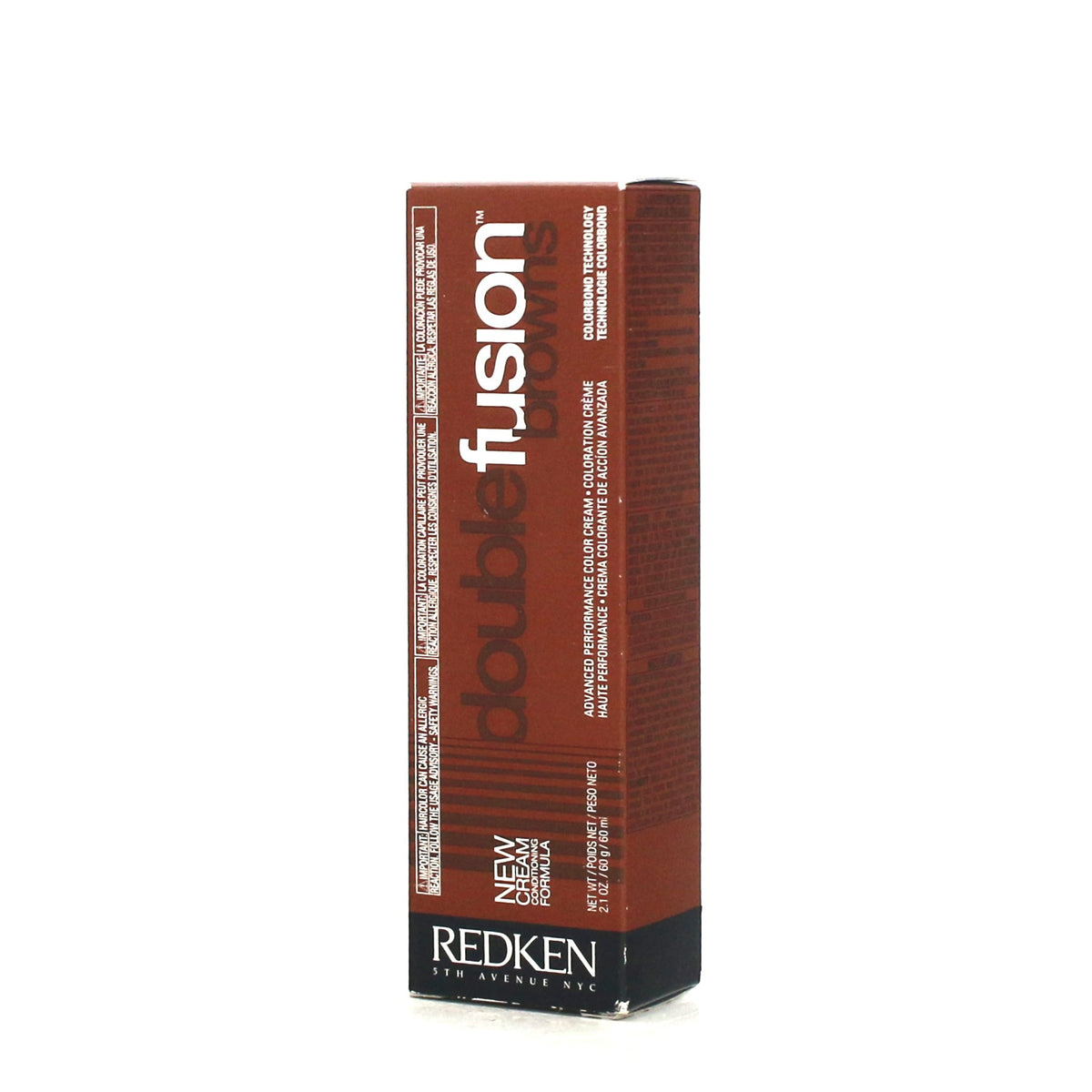 REDKEN Double Fusion Browns Advanced Performance Color Cream 2.1 oz ...