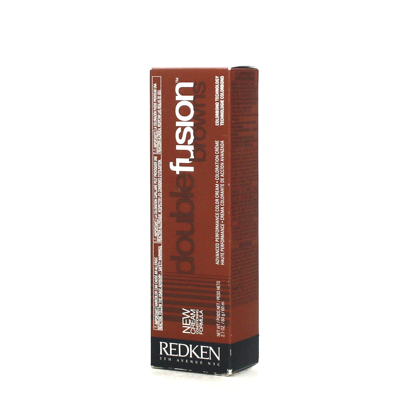 REDKEN Double Fusion Browns Advanced Performance Color Cream 2.1 oz ...